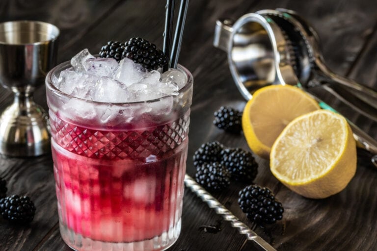 The Ultimate Bramble Cocktail Recipe + 6 Brambles With A Twist