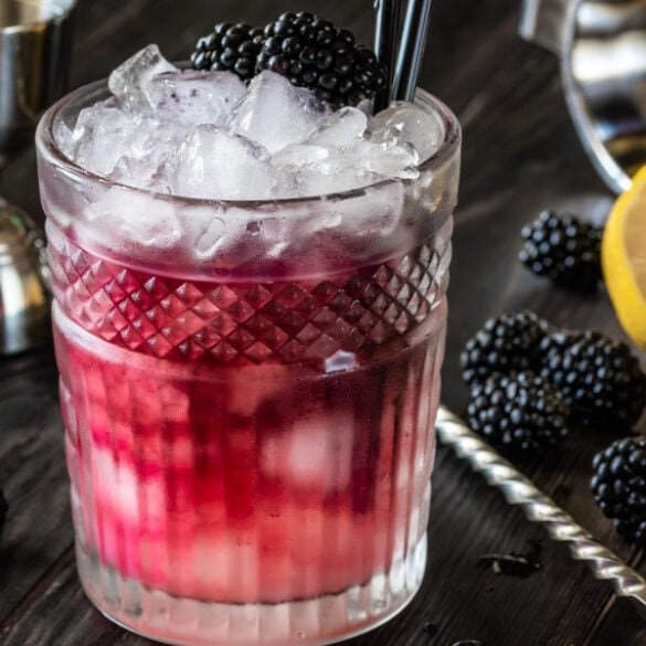 The Ultimate Bramble Cocktail Recipe + 6 Brambles With A Twist